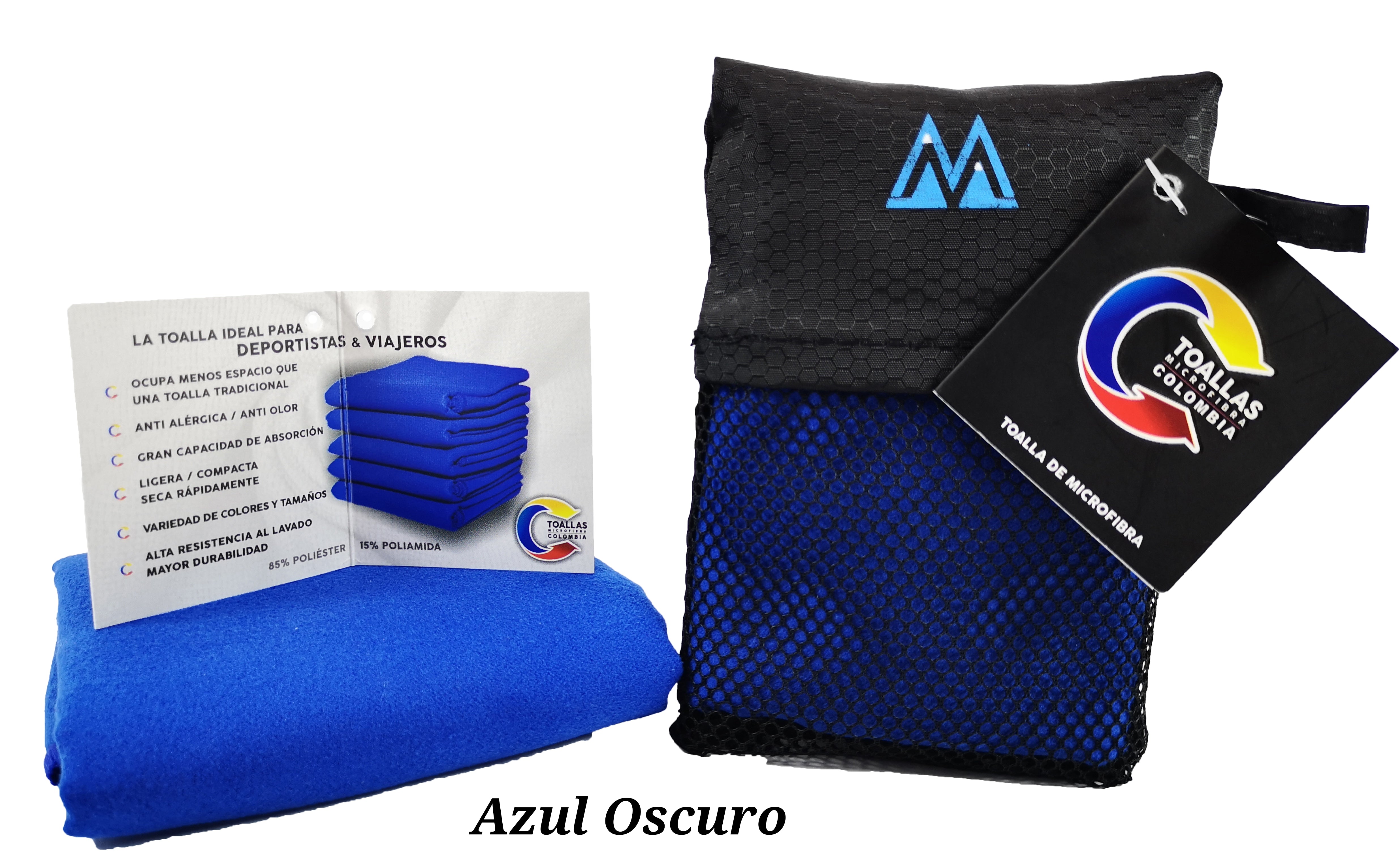 Toalla De Microfibra Secado Rápido 40x35cm Deportes – Toallas ...